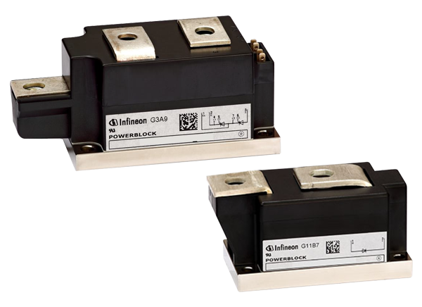 50 & 60mm Power Block Rectifier Diodes - Infineon Technologies | Mouser