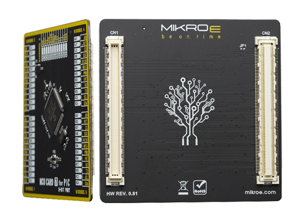 MCU CARD 7 for PIC PIC18F86J50 - Mikroe | Mouser