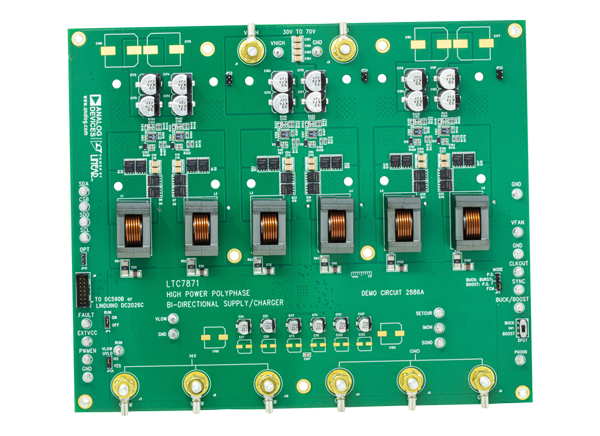 LTC7871/LTC7060 Demo Board DC2886A - ADI | Mouser