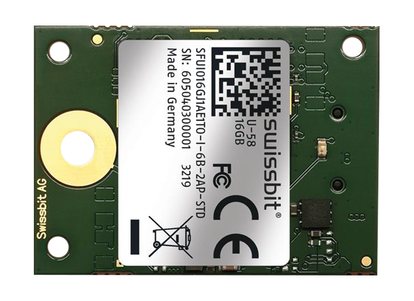 U-58 Industrial Embedded USB Flash Drives - Swissbit | Mouser