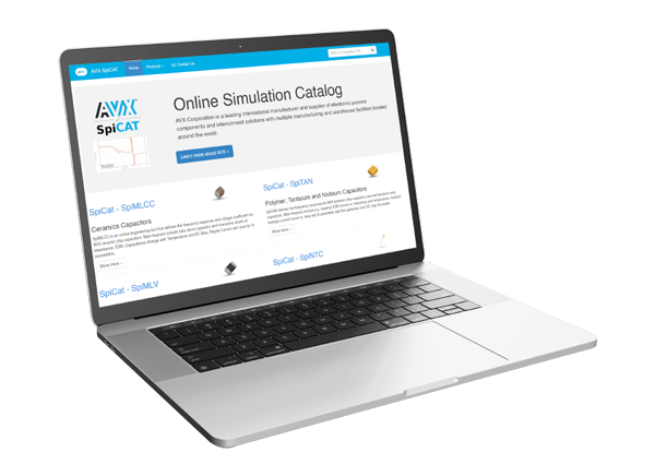 SpiCAT Online Simulation Tool - Kyocera AVX | Mouser