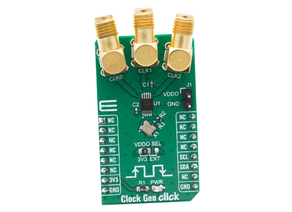 Clock Generator Click - Mikroe | Mouser