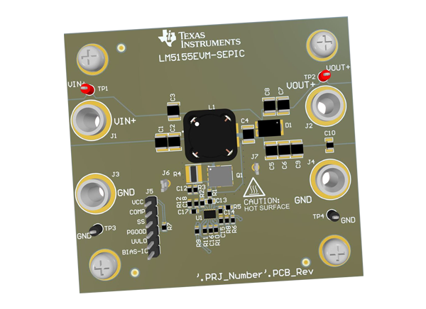 LM5155EVM-SEPIC Controller Evaluation Module - TI | Mouser