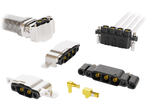 Kona 8.5mm Pitch High Reliability Power Connectors - Harwin | Mouser