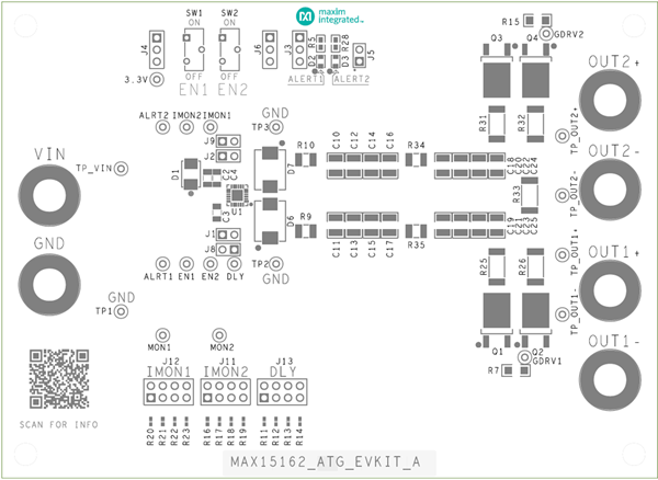MAX15162TAEVKIT/MAX15162TLEVKIT Evaluation Kit - Analog Devices / Maxim ...