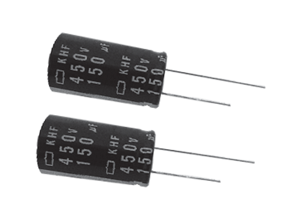 KHF Miniature Aluminum Electrolytic Capacitors - Chemi-Con | Mouser