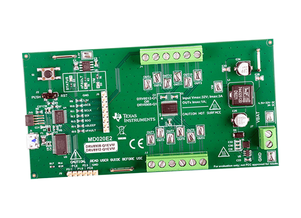 DRV8908-Q1EVM Driver Evaluation Module (EVM) - TI | Mouser