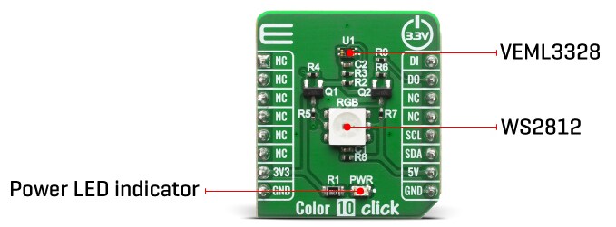 Color 10 Click - Mikroe | Mouser