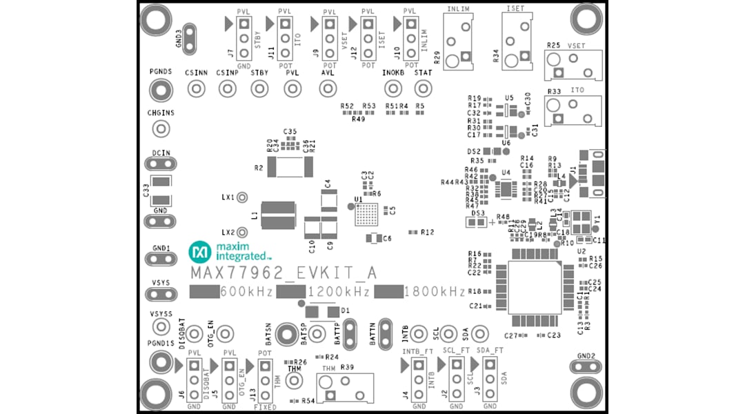 MAX77962 Evaluation Kit - ADI | Mouser