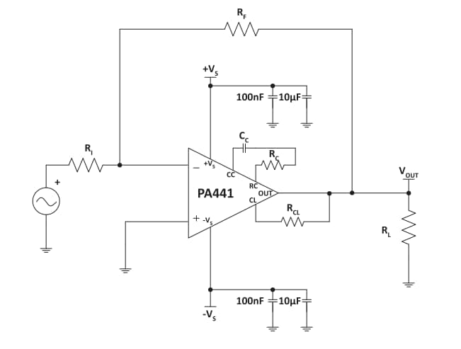 PA441 & PA443 350V Low Noise Power Amplifiers - Apex Microtechnology ...