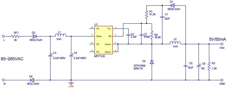 MP171A Evaluation Boards - MPS | Mouser