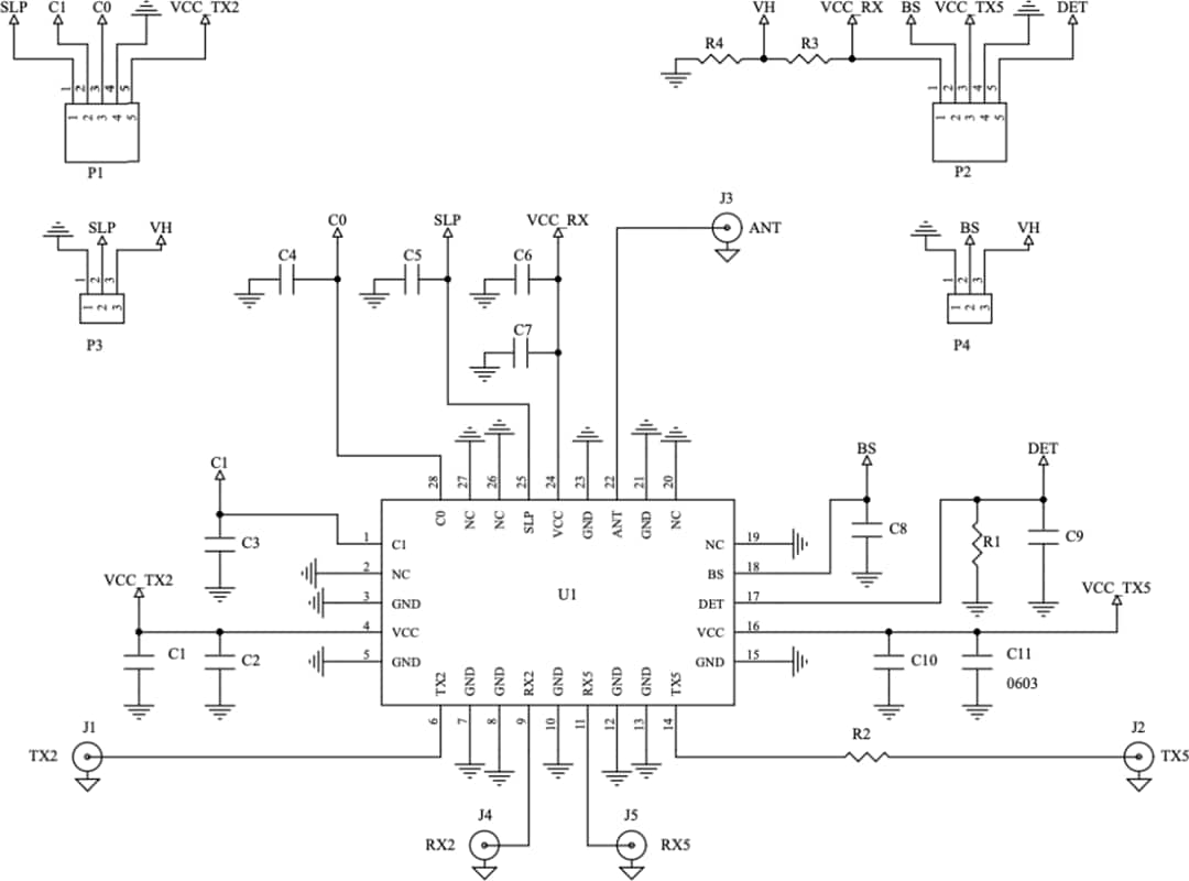 QPF4800EVB-01 Evaluation Board - Qorvo | Mouser