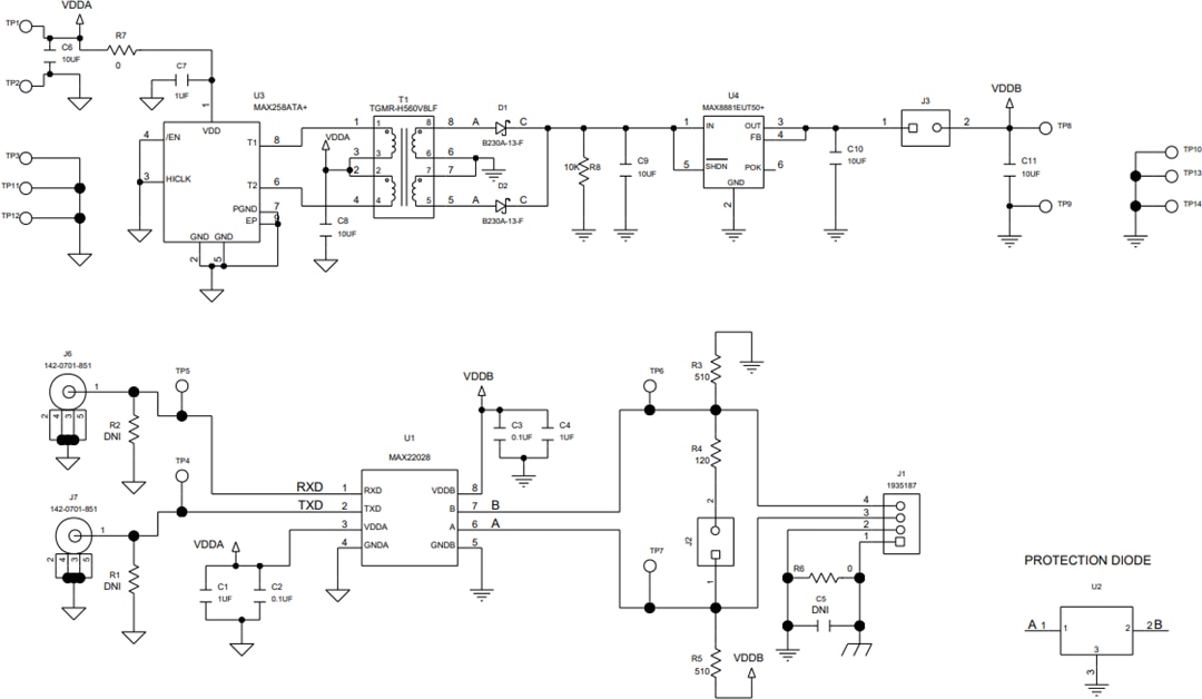 MAX2202X Evaluation Kit - ADI | Mouser