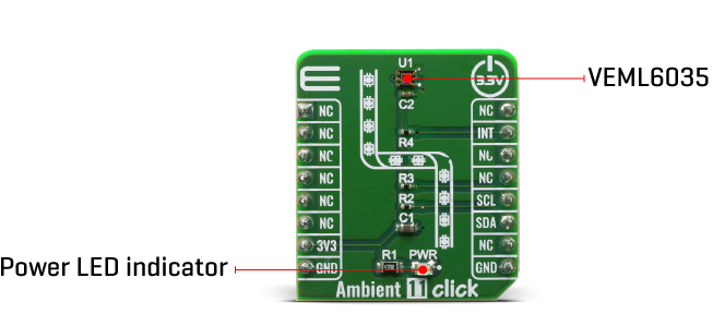 Ambient 11 Click - Mikroe | Mouser