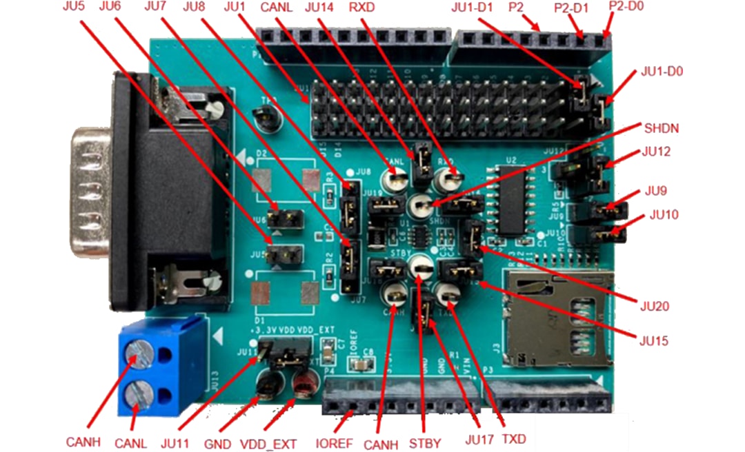 MAX33040 Shield Evaluation Kit (MAX33040ESHLD) - ADI | Mouser