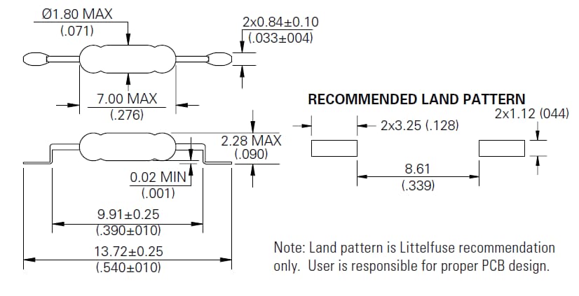 MISM-7 7mm Surface Mount Reed Switches - Littelfuse | Mouser