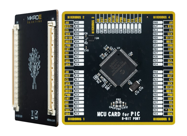 MCU CARD for PIC PIC18F96J94 - Mikroe | Mouser