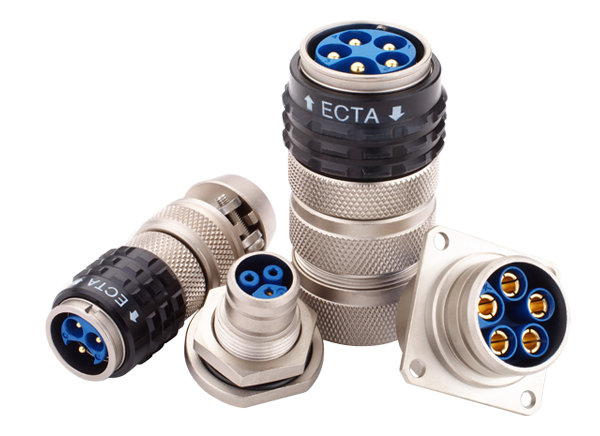 ECTA 133 Push-Pull Plug Connectors - Amphenol Air LB Germany | Mouser