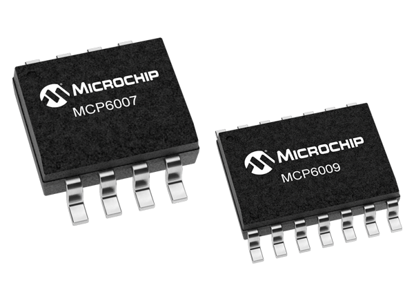 MCP6006/6R/6U/7/9 Operational Amplifiers - Microchip Technology | Mouser