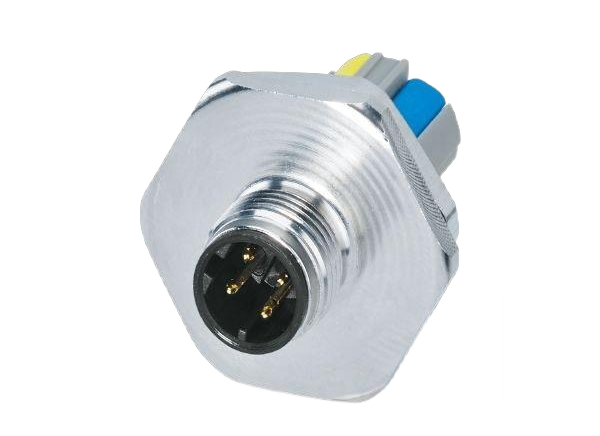 M12 Flush-type Device Connectors - Phoenix Contact | Mouser