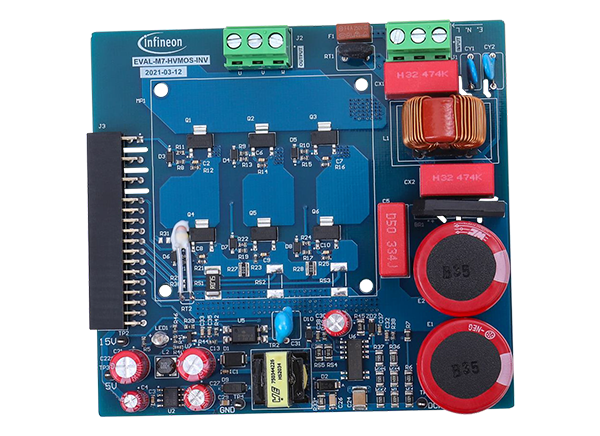 EVAL-M7-LVMOS-INV Evaluation Power Board - Infineon Technologies | Mouser