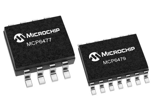 MCP6476/6R/6U/7/9 Operational Amplifiers - Microchip Technology | Mouser