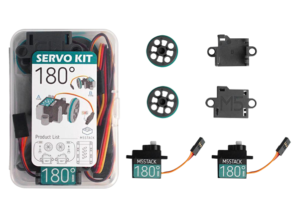 Servo Kit 180°/360° - M5Stack | Mouser