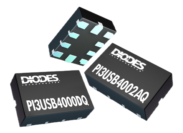 PI3USB4000DQ USB Switch IC - Diodes Inc | Mouser