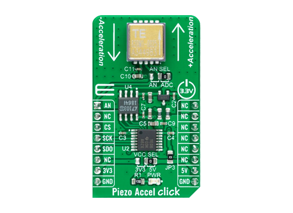 Piezo Accel Click - Mikroe | Mouser