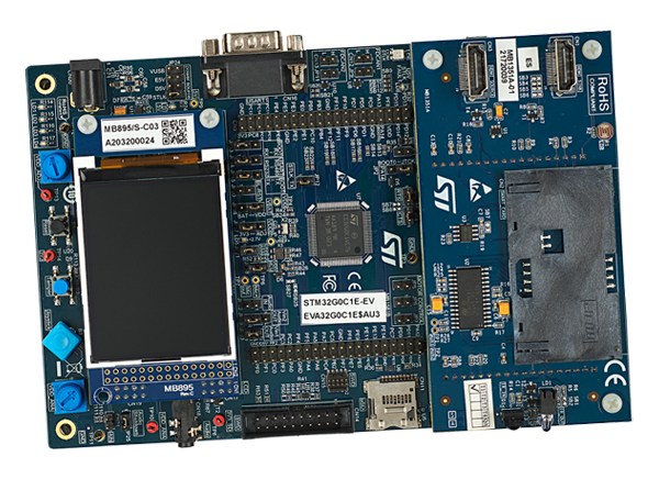 STM32G0C1E-EV Evaluation Board - STMicro | Mouser