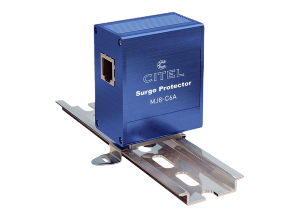 MJ8 Data Line DIN Rail Mount Ethernet SPDs - CITEL | Mouser