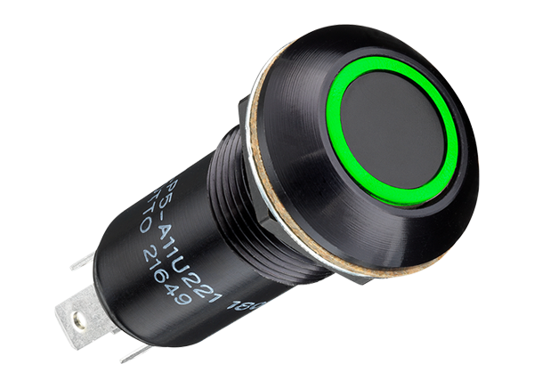 LP5-V Illuminated Vandal Resistant Pushbuttons - OTTO | Mouser