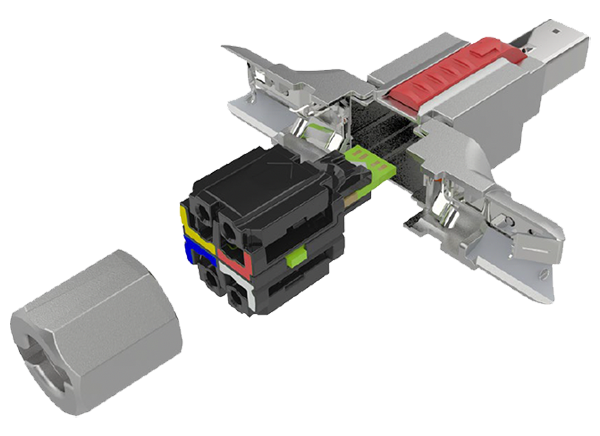 CAT5 Industrial Mini I/O Connectors - TE | Mouser