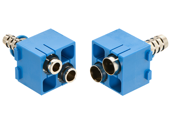 Han Pneumatic Double Modules - HARTING | Mouser