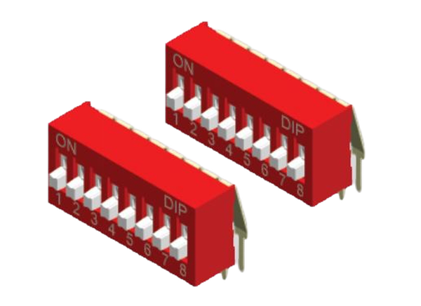 NDA Series DIP Switches - Diptronics | Mouser