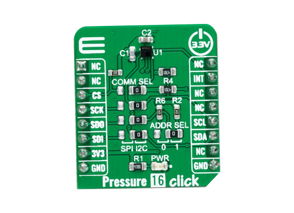 Pressure 16 Click - Mikroe | Mouser