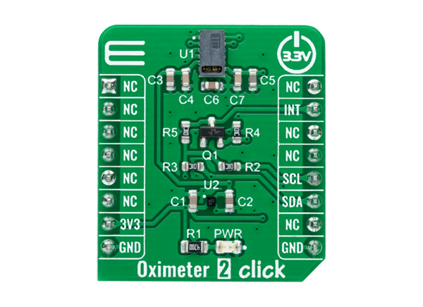 Oximeter 2 Click - Mikroe | Mouser