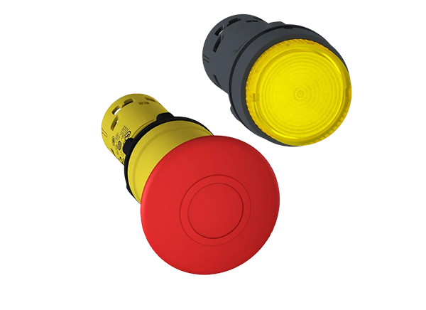 XB7 Monolithic 22mm All-in-One Plastic Pushbuttons - Schneider Electric ...