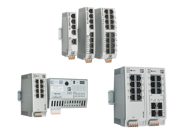 Ethernet Switches - Phoenix Contact | Mouser