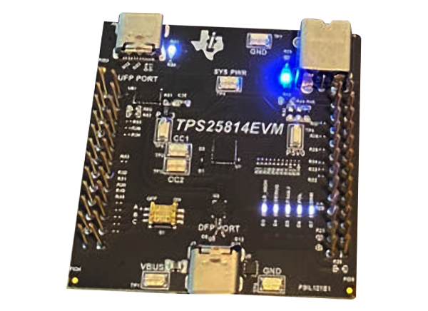 TPS25814EVM Controller Evaluation Module (EVM) - TI | Mouser