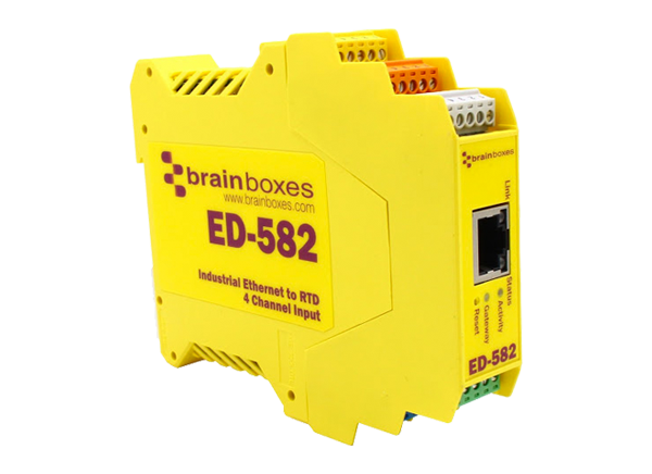 ED-582 Ethernet to RTD Remote IO Module - Brainboxes | Mouser