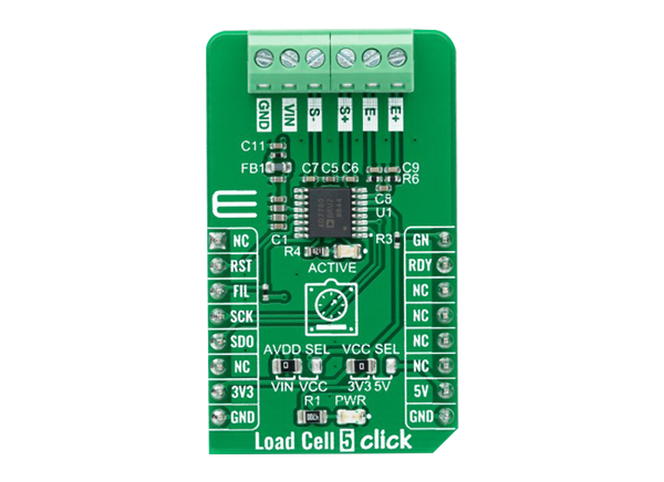 Load Cell 5 Click - Mikroe | Mouser