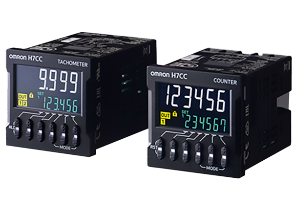 H7CC Digital Counters/Tachometers - Omron Industrial Automation | Mouser