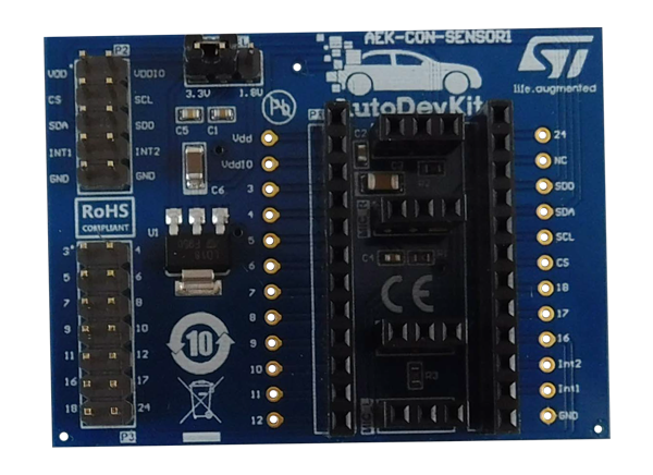 AEK-CON-SENSOR1 Connector Board for SPC5 MCU - STMicro | Mouser