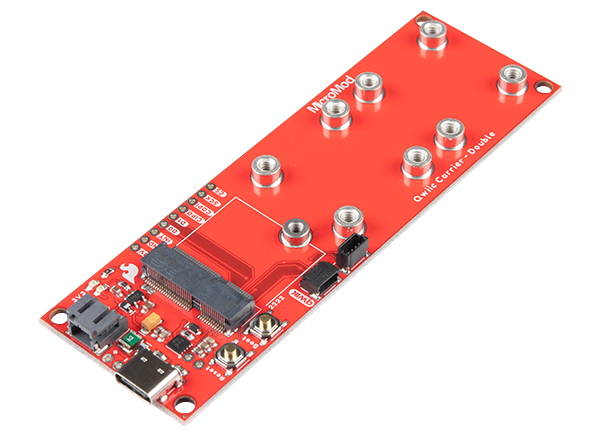 DEV-17724 MicroMod Qwiic Carrier Board - Double - SparkFun | Mouser