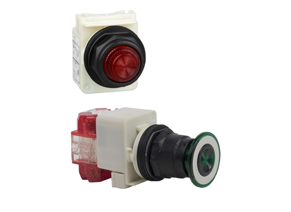 Harmony 9001SK/KX Series 30mm Plastic Pushbuttons - Square D | Mouser
