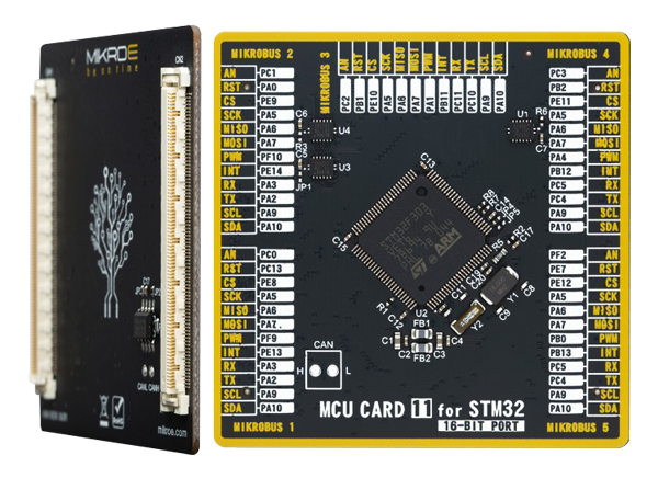 MCU CARD 11 for STM32 STM32F303VE - Mikroe | Mouser