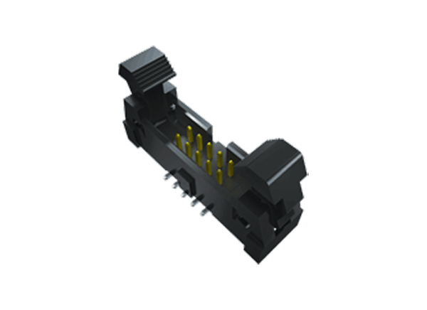 EHT/EC2 2mm Pitch Shrouded IDC Ejector Headers - Samtec | Mouser