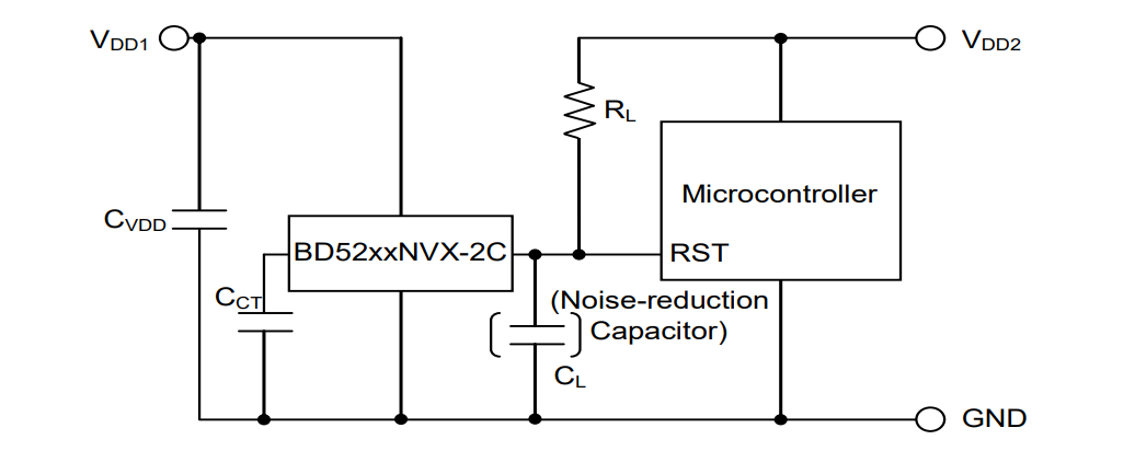 BD52xxNVX-2C Voltage Detector IC - ROHM | Mouser