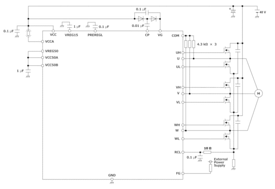 BM64300MUV/BM64070MUV Brushless Motor Pre-Drivers - ROHM | Mouser